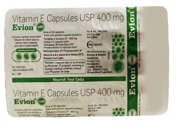 EVION 400 CAP 20'S - "Trusted Medicines, Caring Prices."