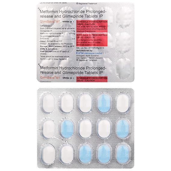 GLIMISAVE M1 TAB 15'S - "Trusted Medicines, Caring Prices."