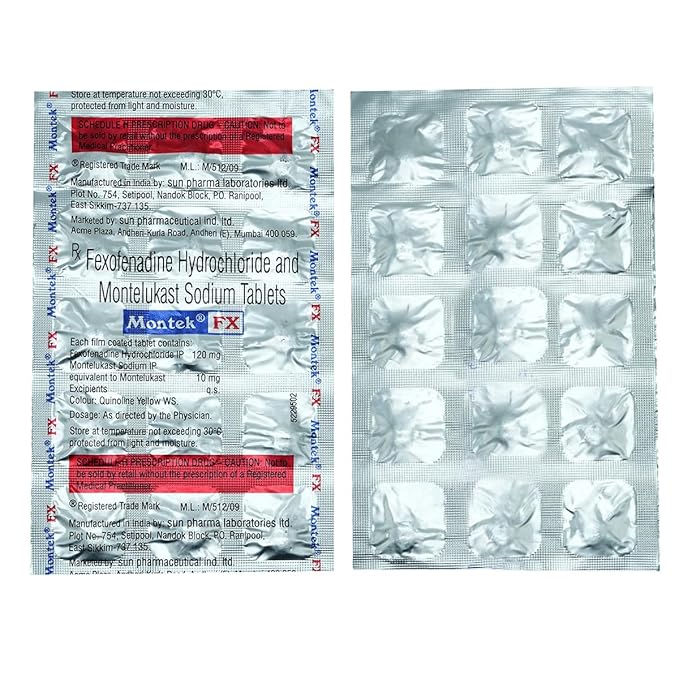 MONTEK FX TAB 15'S - "Trusted Medicines, Caring Prices."