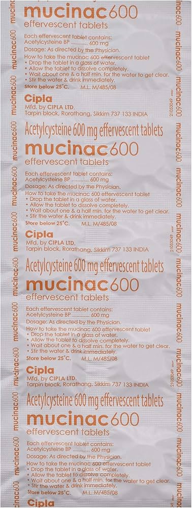 MUCINAC 600 10'S - "Trusted Medicines, Caring Prices."