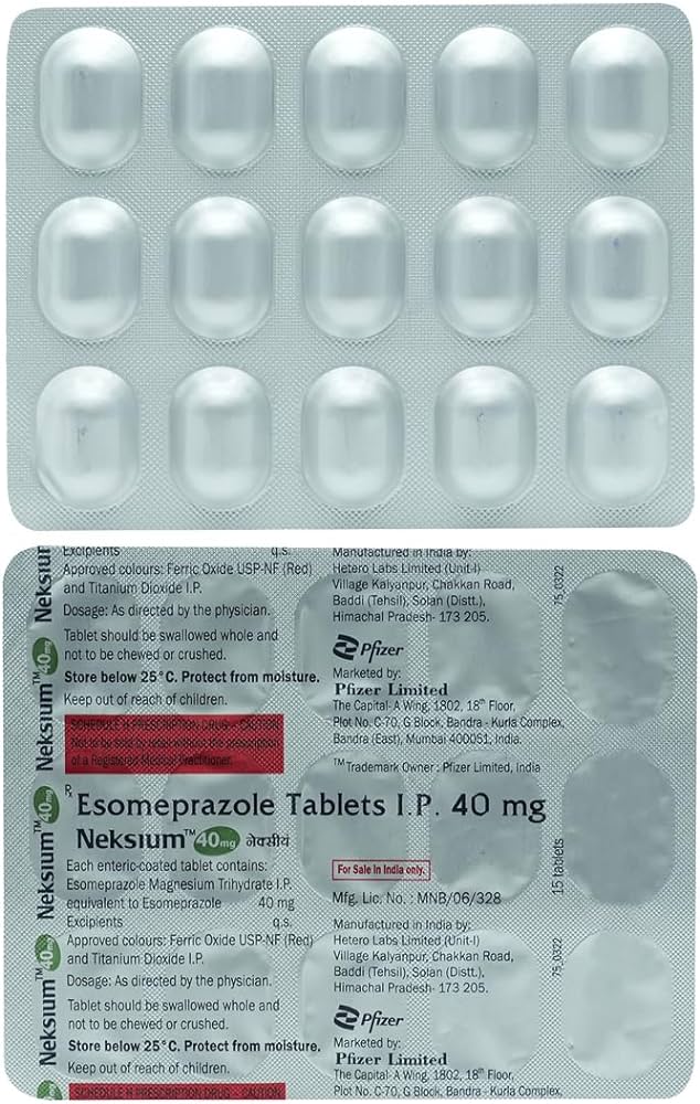 NEKSIUM 40MG TAB 15'S - "Trusted Medicines, Caring Prices."