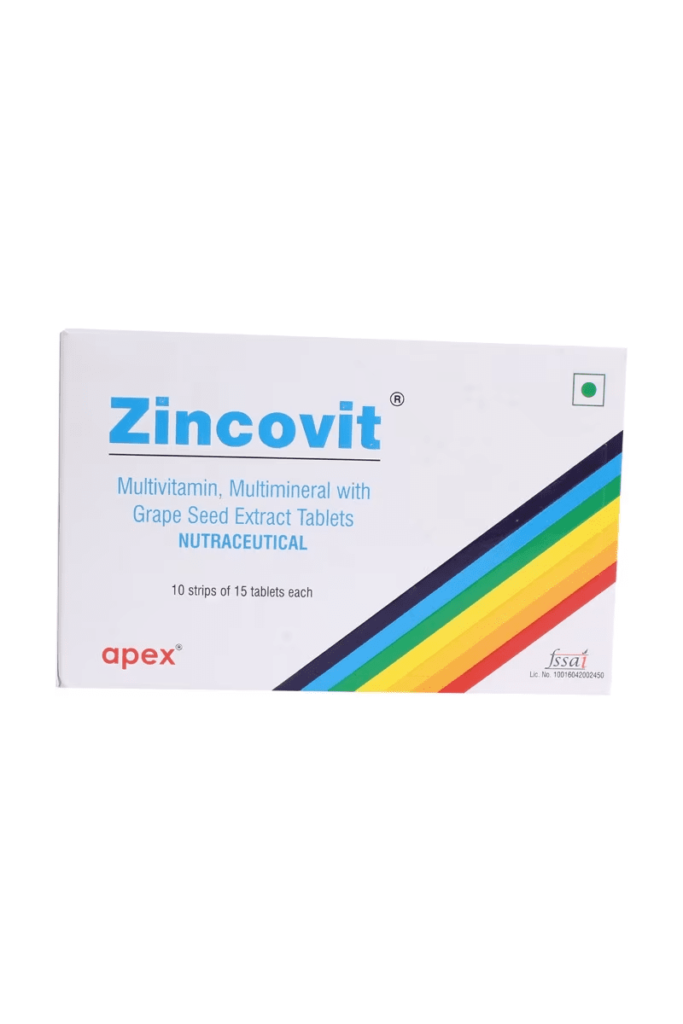 ZINCOVIT TAB 15'S - "Trusted Medicines, Caring Prices."